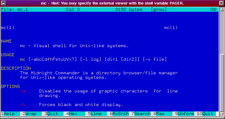 An Introduction to the Midnight Commander